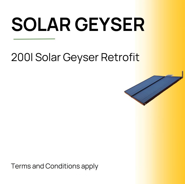 200L Solar Geyser Retrofit – City Sun Solar Solutions